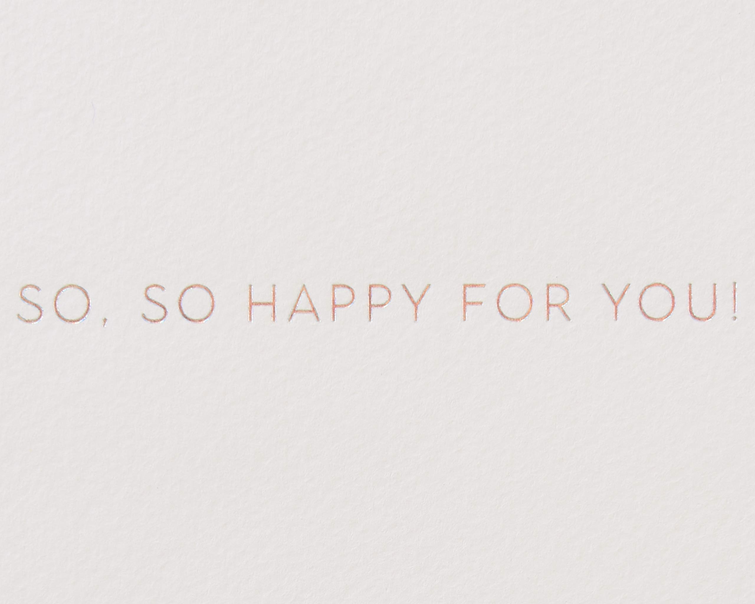 Papyrus Graduation Card (So Happy For You)