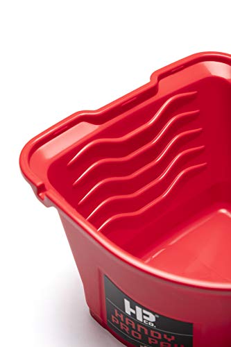 Handy Paint Pro Pail, Holds 1/2 Gallon of Paint or Stain, Accommodates up to a 6 1/2 inch Mini-Roller and 3 inch Brush