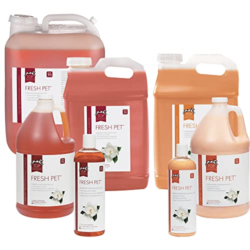 Top Performance Fresh Pet Shampoo Prevents Mats and Tangles – Matches Natural pH Balance of Pet’s Coat and Skin, 17 Oz.