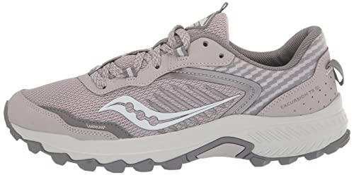 Saucony Women's Excursion TR15 Running Shoe, Smoke/Fog, 8