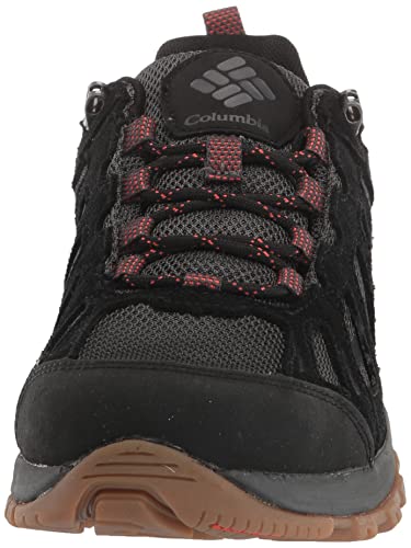 Columbia Men's Redmond III Waterproof Hiking Shoe, Dark Grey/Black, 10.5 Wide
