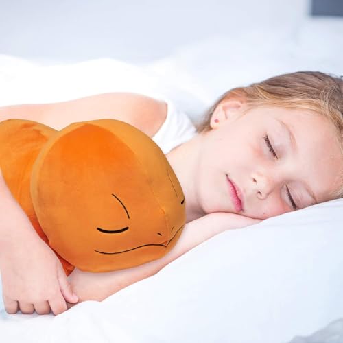 Pokemon Charmander Plush, 18-Inch Plush Toy - Adorable Sleeping Charmander - Ultra-Soft Plush Material, Perfect for Playing, Cuddling & Sleeping - Gotta Catch ‘Em All
