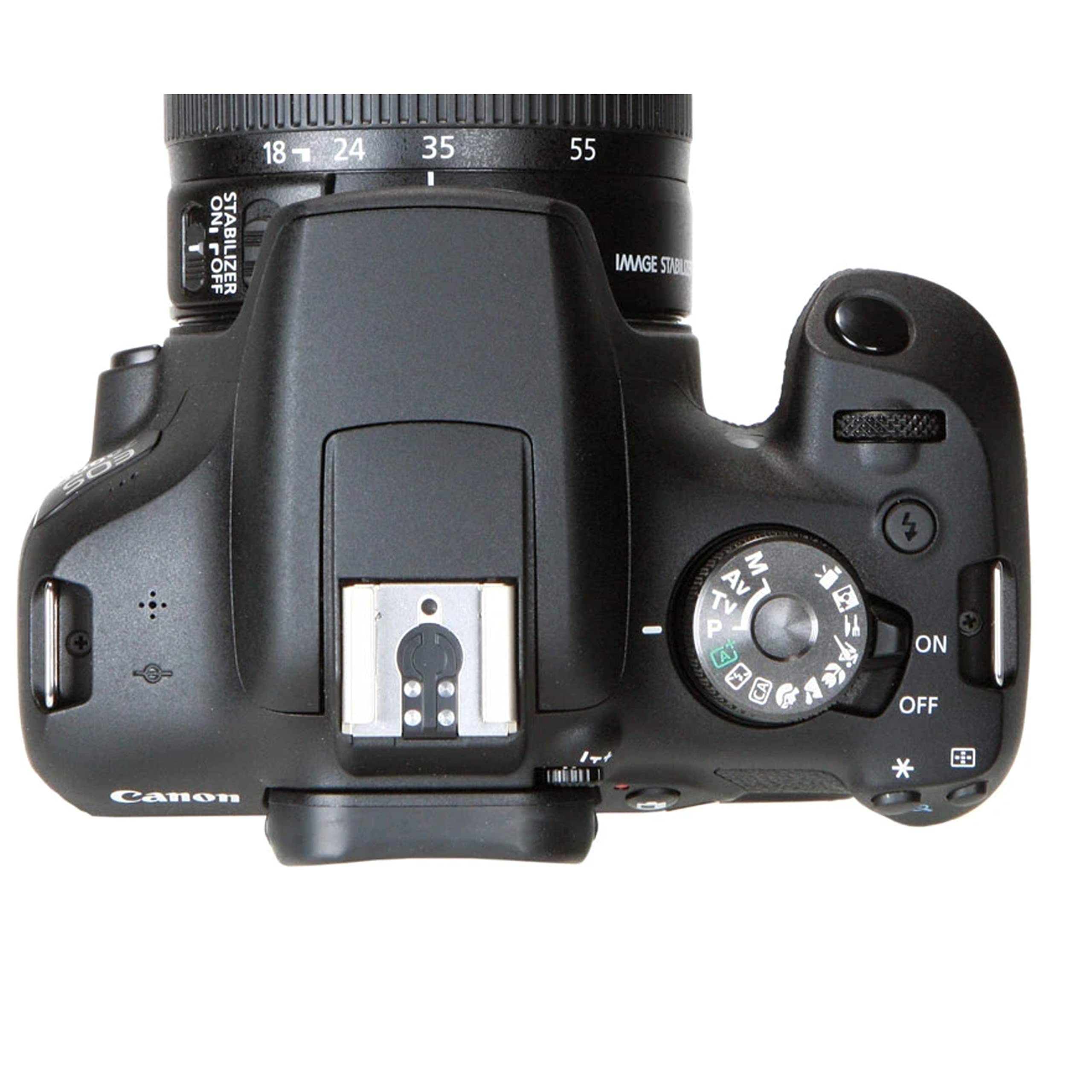 Canon EOS 2000D/T7 Vlogger Kit:EF-S 18-55mm is II Lens,64GB Memory Card,Ring Light,Spider Tripod,3 Piece Filter Kit,Gadget Bag,Remote Shutter,USB Card Reader & Cleaning Kit (Renewed)