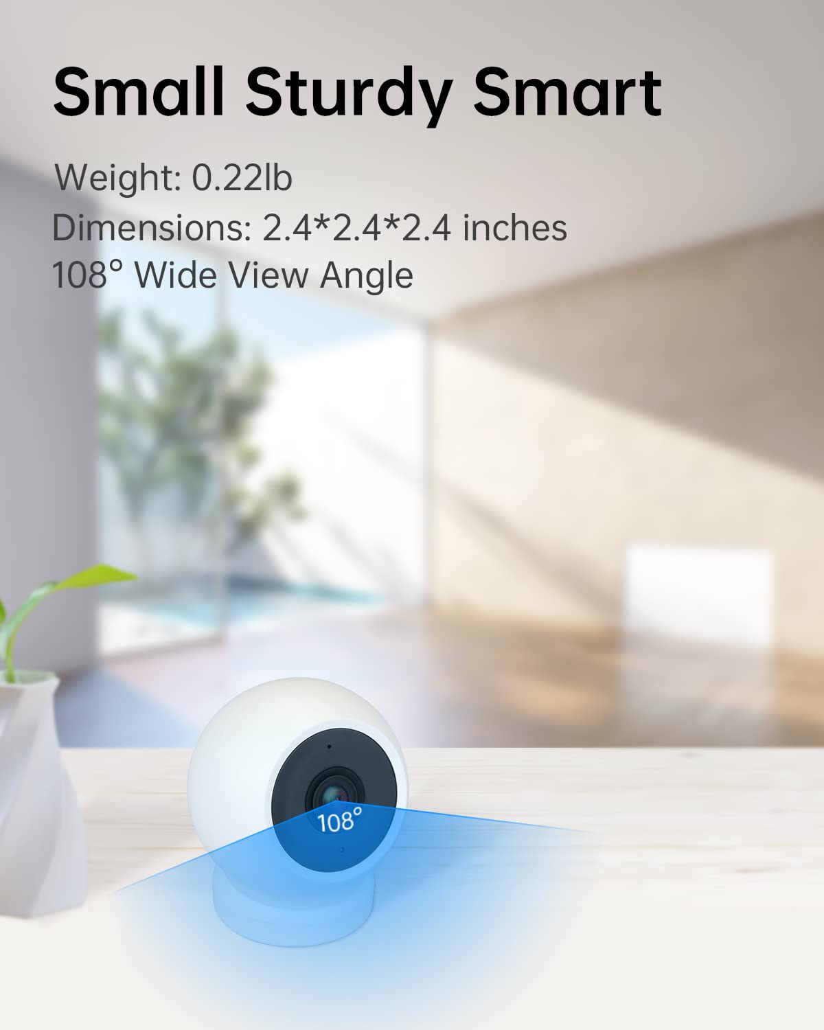 GIEC WiFi Surveillance Camera IP Camera 1080P WiFi Smart Home Indoor Camera for Baby/Pet/Nanny,2-Way Talk, Night Vision, Motion Detection Local Storage Security Camera Baby Monitor Cat Dog Camera