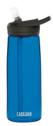 CamelBak eddy+ BPA Free Water Bottle, 25 oz, True Blue, .75L