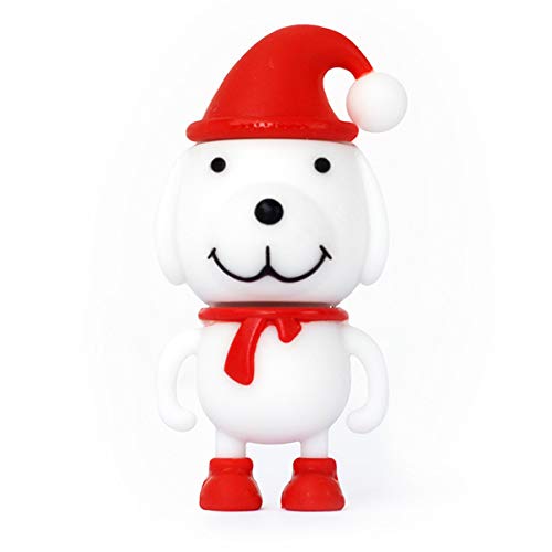Christmas USB Flash Drive 5 Pack 8GB, Leizhan Novelty Thumb Drive Thanksgiving Memory Stick Santa Claus, Christmas Tree, Elk, Snowman, Dog Pendrive New Year Gift U Disk