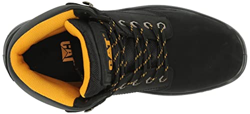 Cat Footwear Men's Striver Steel Toe Industrial Boot, BLACK, 7