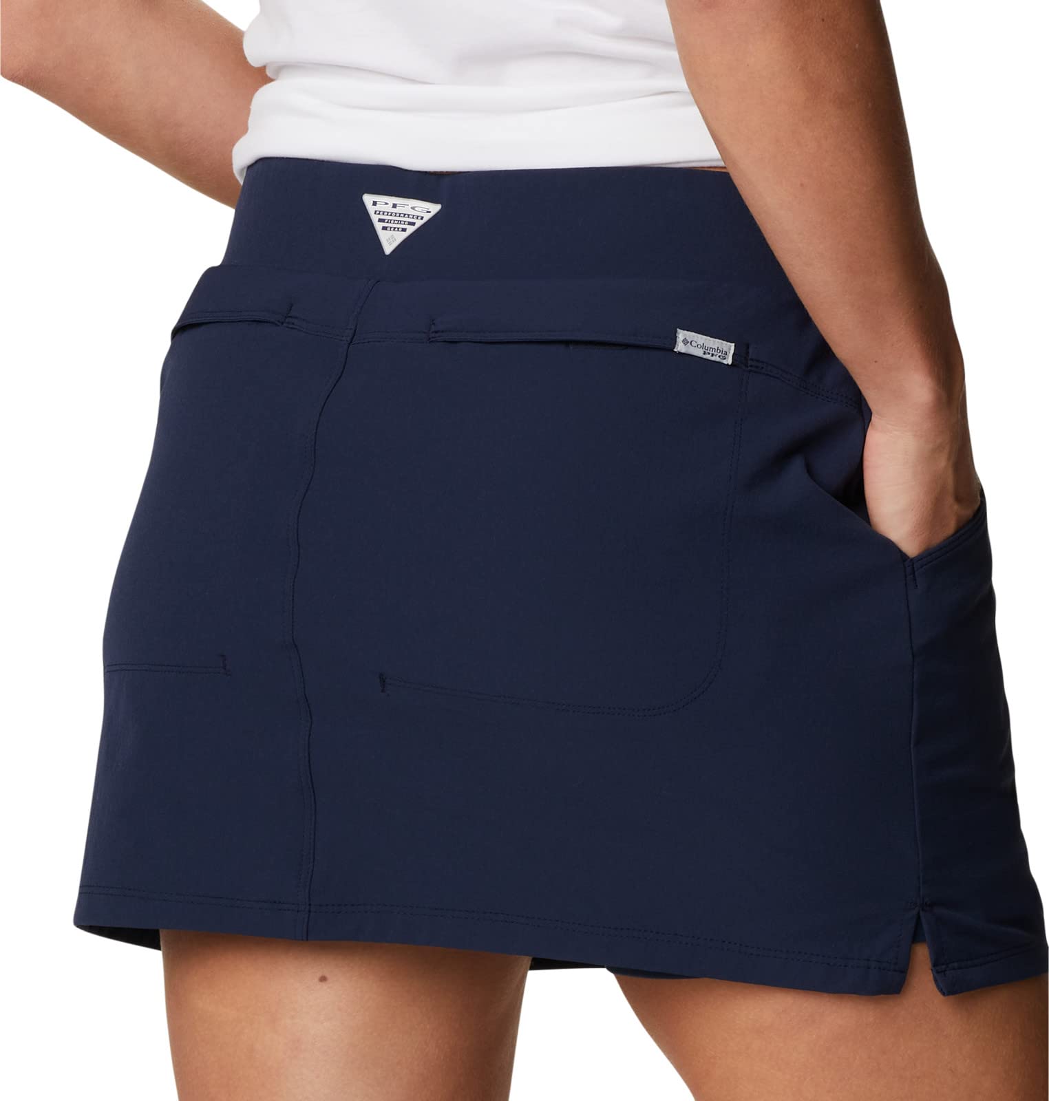 Columbia Women's Sun Drifter Woven Skort, Collegiate Navy, X-Large