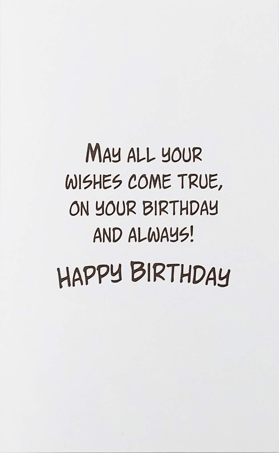 Happy Birthday Great-Grandson Greeting Card -"May All Your Wishes Come True"