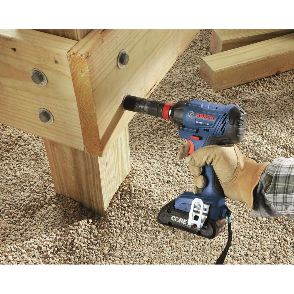 BOSCH GXL18V-239B25 CORE18V 2-Tool Power Tool Combo Kit with Soft Case (2-Batteries Included and Charger Included)