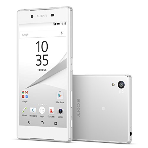 Sony Xperia Z5 Compact E5823 2GB/32GB 23MP 4.6-inch 4G LTE Factory Unlocked (White) - International Stock No Warranty