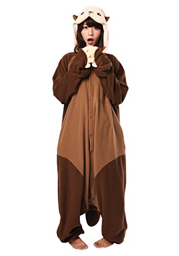 Sea Otter Kigurumi Costume (Adults) Brown