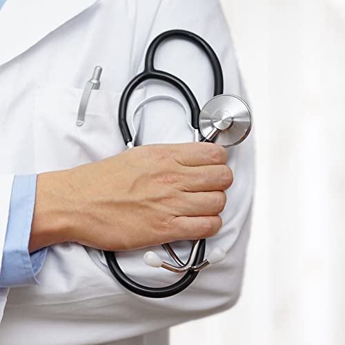 Echoscope, Single Head Stethoscope Non Impurities Proper Hardness for Teaching Biology Experiment for Doctors Nurses
