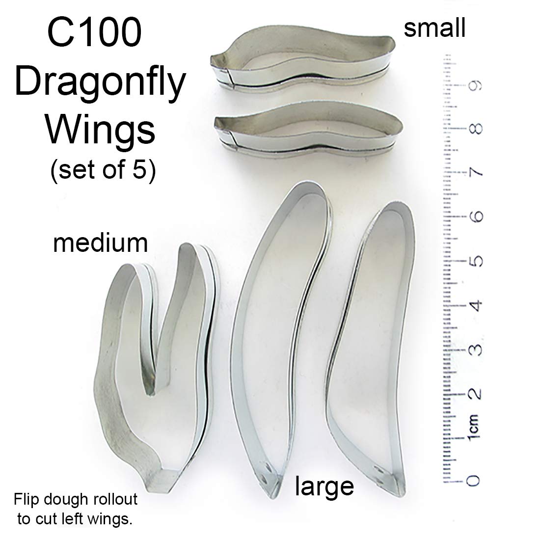 Dragonfly Wing Cutters (Set of 5) by WSA