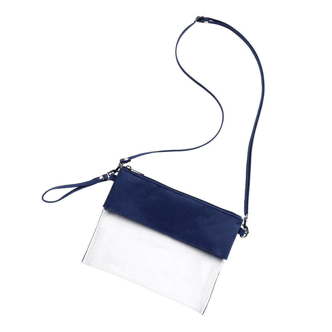 Wholesale Boutique Navy Clear Purse