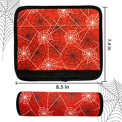 Spider Seat Belt Cover for Kids, Seat Belt Pad for Boys, Car Seat Straps Shoulder Pads for Kids, Kid's Seat Belt Cushion, Shoulder Strap Pad, 1 Piece(RED)