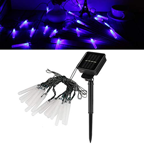 Solar String Lights Outdoor, Energy Saving Romantic and Warm Outdoor Solar Lights String for Home Decoration for Garden for Wedding Party(Default)
