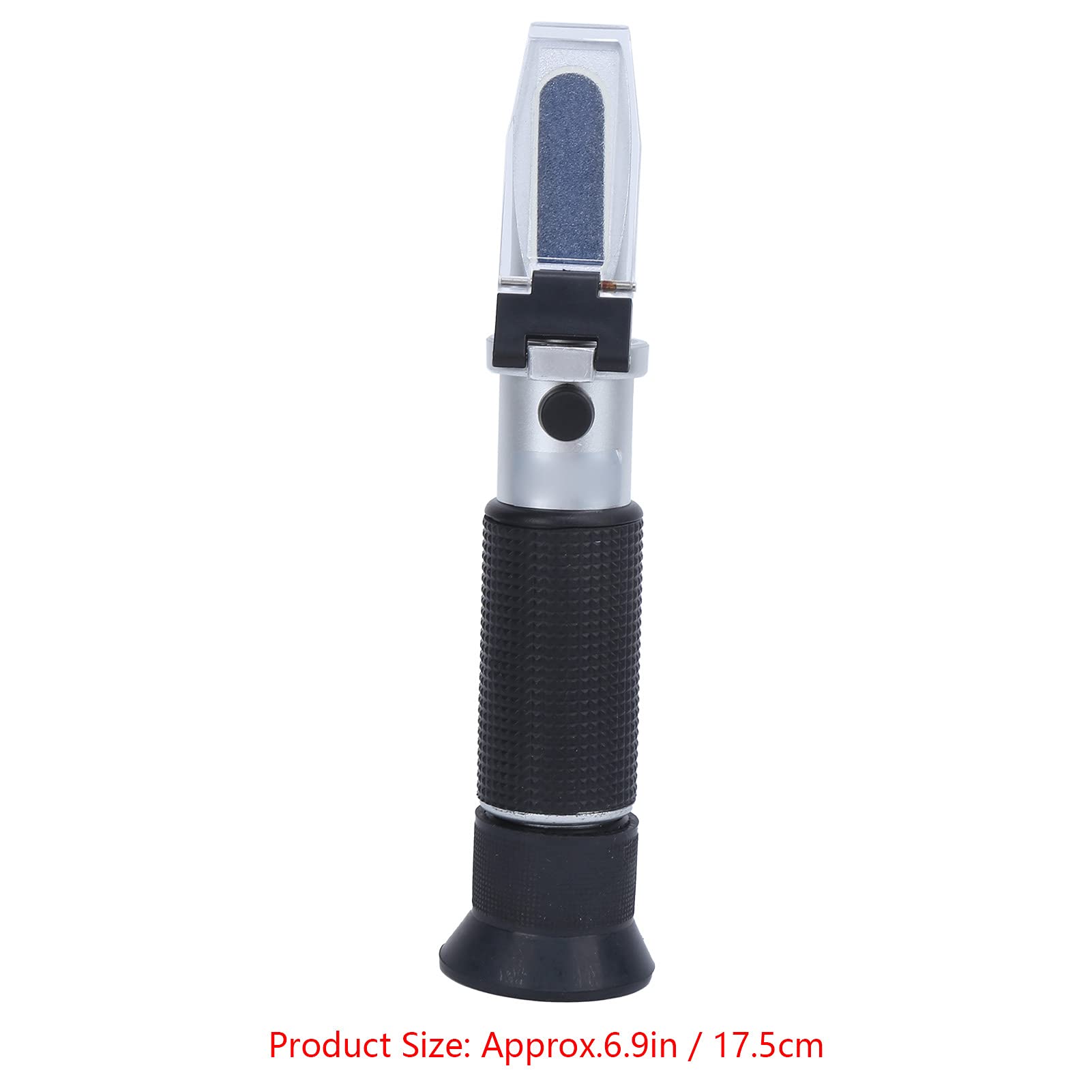 Diydeg Brix Refractometer, Brix 0-32% Salinity 0-28% Handheld Brix Meter Refractometer with HD Eyepieces No Battery Needed, Sugar Content Measurement for Sugar, Food, Beverages Honey