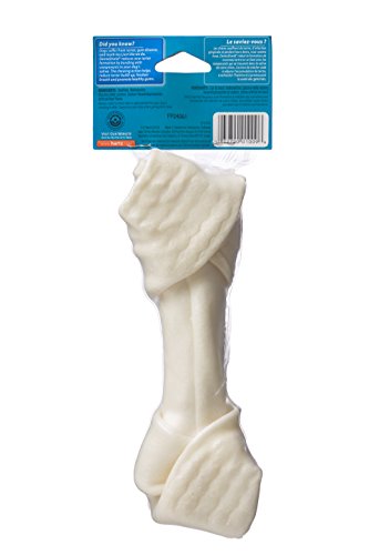 Hartz Dentist's Best Beef Flavored 8 Inch Rawhide Dental Dog Bone Chew