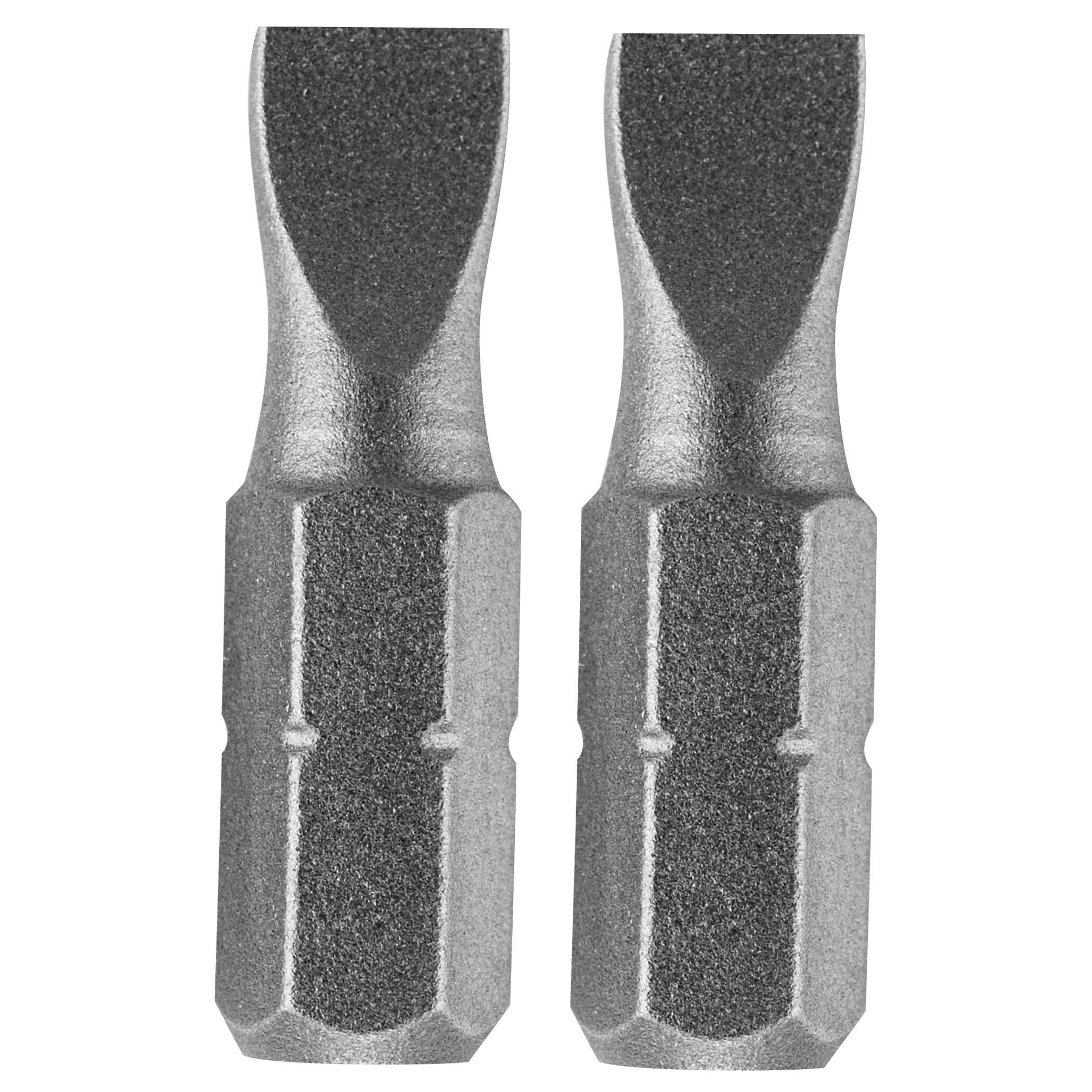 BOSCH SL6102 1 In. Extra Hard Slotted Insert Bit, 6-8 Point