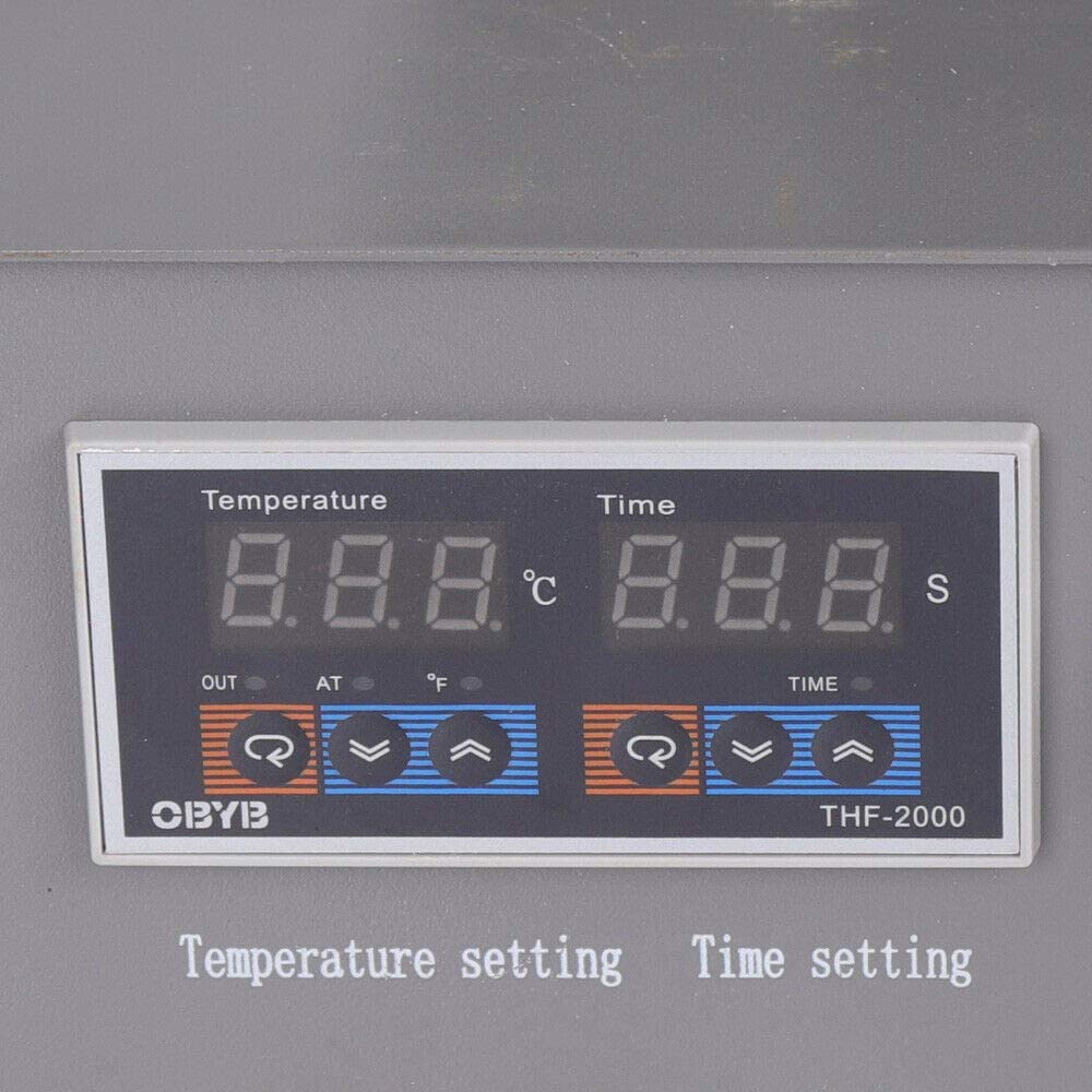 Flexible Denture Machine, Lab Equipment Electric Hydraulic Press Dentistry Injection System, 110V 400W Professional for Making Flexible Removable Partial De ntures