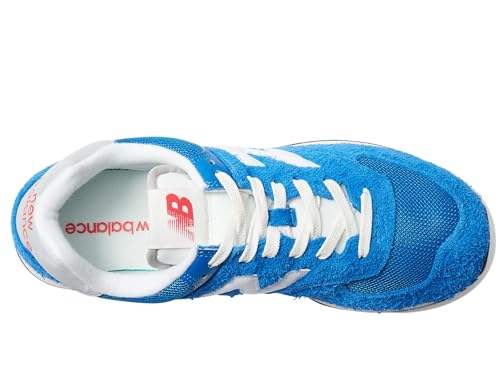 New Balance Men's 574-V2 Lace-up Sneaker, Royal Blue/White, 10