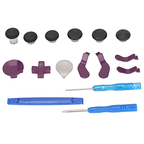 Controller Accessory Kit, Gaming Accessory Replacement Parts Multifunction Removable Stainless Steel for Game Controller