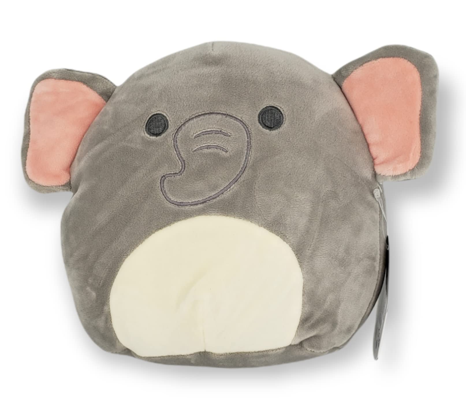 SQUISHMALLOW KellyToys - 8 Inch (20cm) - Emma The Grey Elephant - Super Soft Plush Toy Animal Pillow