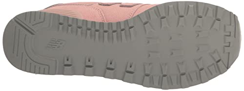 New Balance Women's 574 V2 Embellished Sneaker, Pink/Pink, 7.5