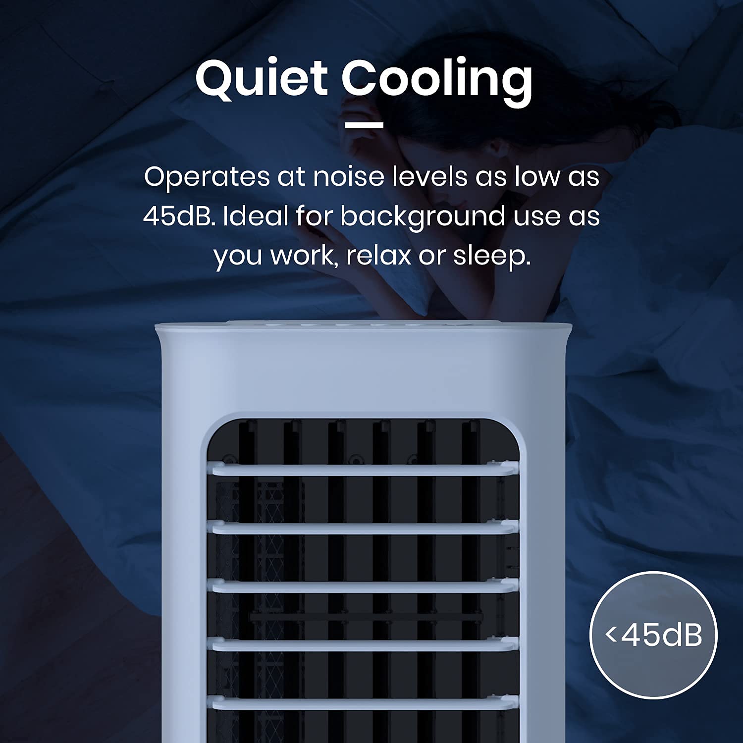 Pro Breeze Evaporative Air Cooler For Room Cooling Fan - 3-in-1 Air Cooler Portable with 6 QTS Tank, 70° Oscillation & 7hr Timer - Portable Swamp Cooler with Remote Control