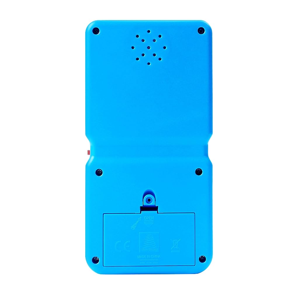 CZT New Retro Block Game Console Green Backlight Large Screen More Convenient for Playing Games Classic Nostalgia Puzzle Built-in 999 in 1 Brick Game Children's Gift (Blue)