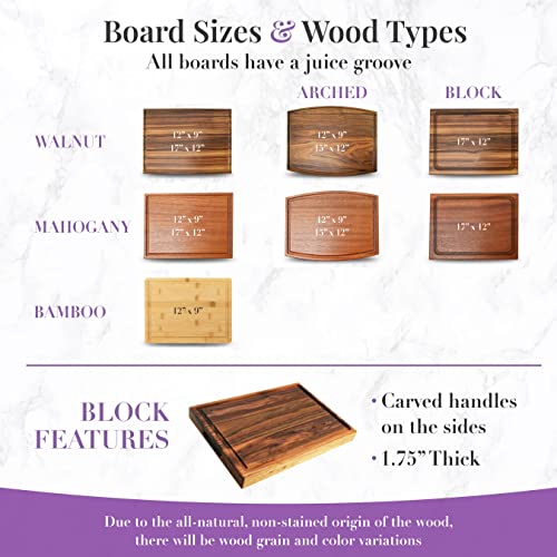 Straga Personalized Cutting Boards | Handmade Wood Engraved Charcuterie | Custom Wedding, Anniversary, Housewarming Gift for Married Couples (Eat, Drink and Be Married Design No.012)