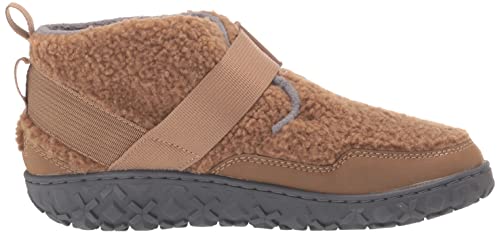 Chaco Men's Ramble Fluff Ankle Boot, Natural Brown, 12