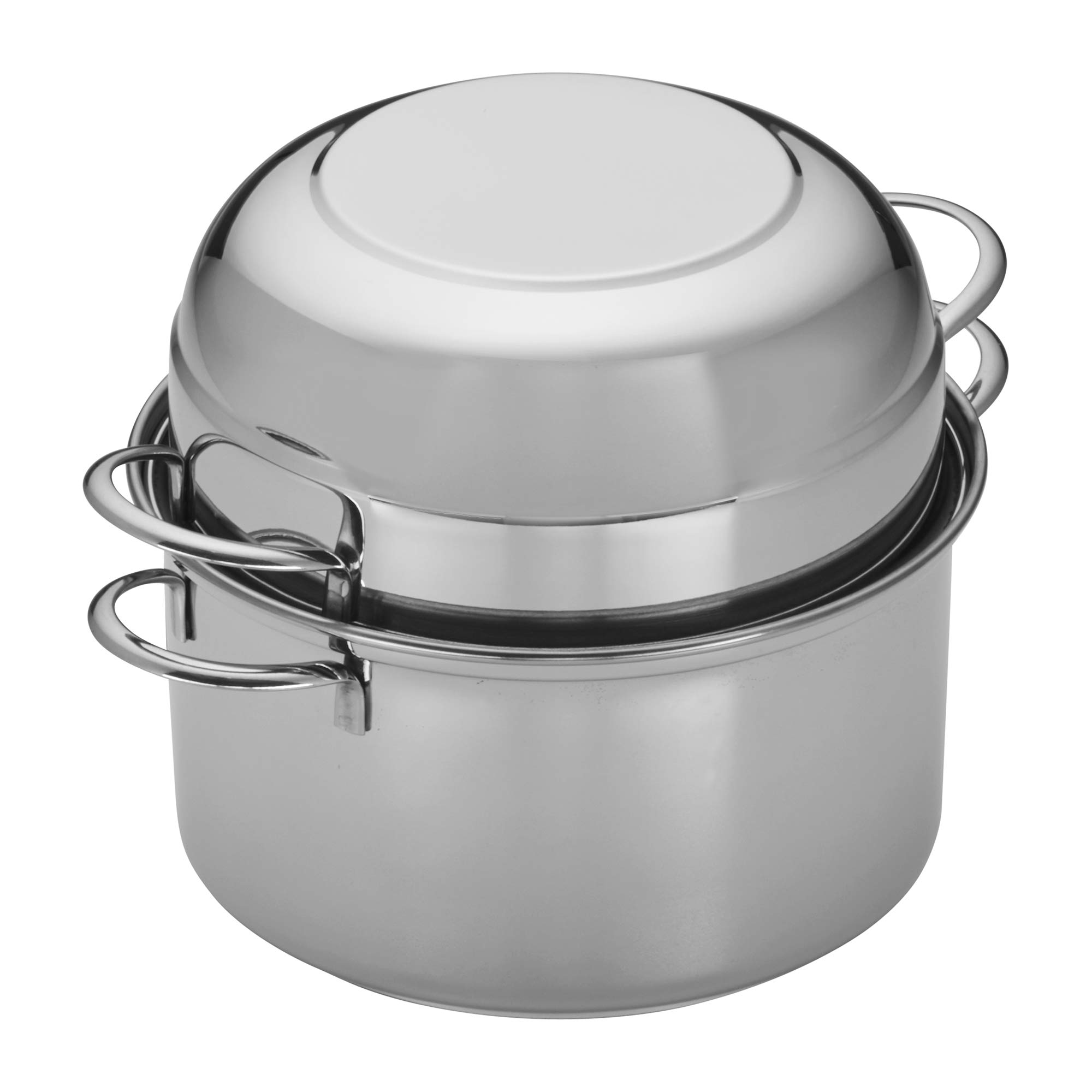 Demeyere RESTO Stainless Steel Mussel Pot, 3.2-Quart