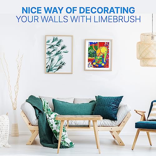 Limebrush DIY Paint by Numbers for Adults Beginner Set - Creative 12"x14.5" Unframed Rolled Canvas Adult Paint by Number Kit with Reusable Brushes, Acrylic Paints β The Cat with Red Fish