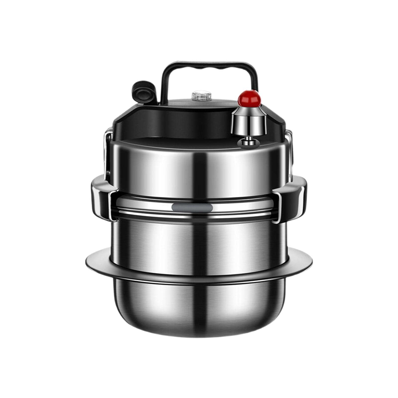 KLKCļ¼ļ¼³ Pressure Cooker Cooking Pot Rice Cooker Multifunction Cookware Nonstick Pressure Canner for Kitchen Household Camping Indoor and Outdoor