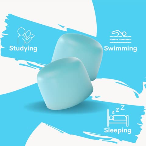 Eargasm Squishies - Moldable Silicone Earplugs for Sleep - Noise Reduction - Noise Cancelling