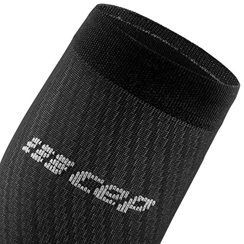 CEP ultralight calf sleeves, black/light grey, women III