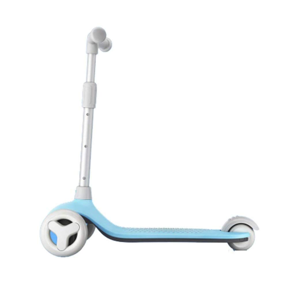 Ygqtbc Scooters for Kids Scooters 3 Wheel for Toddler Scooter for Girls Boys Adjustable Height Lean to Steer with Wide Deck (Color : A)