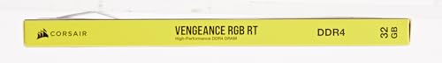 CORSAIR Vengeance RGB RT 32GB (2x16GB) DDR4 4600 (PC4-36800) C18 1.35V Desktop Memory