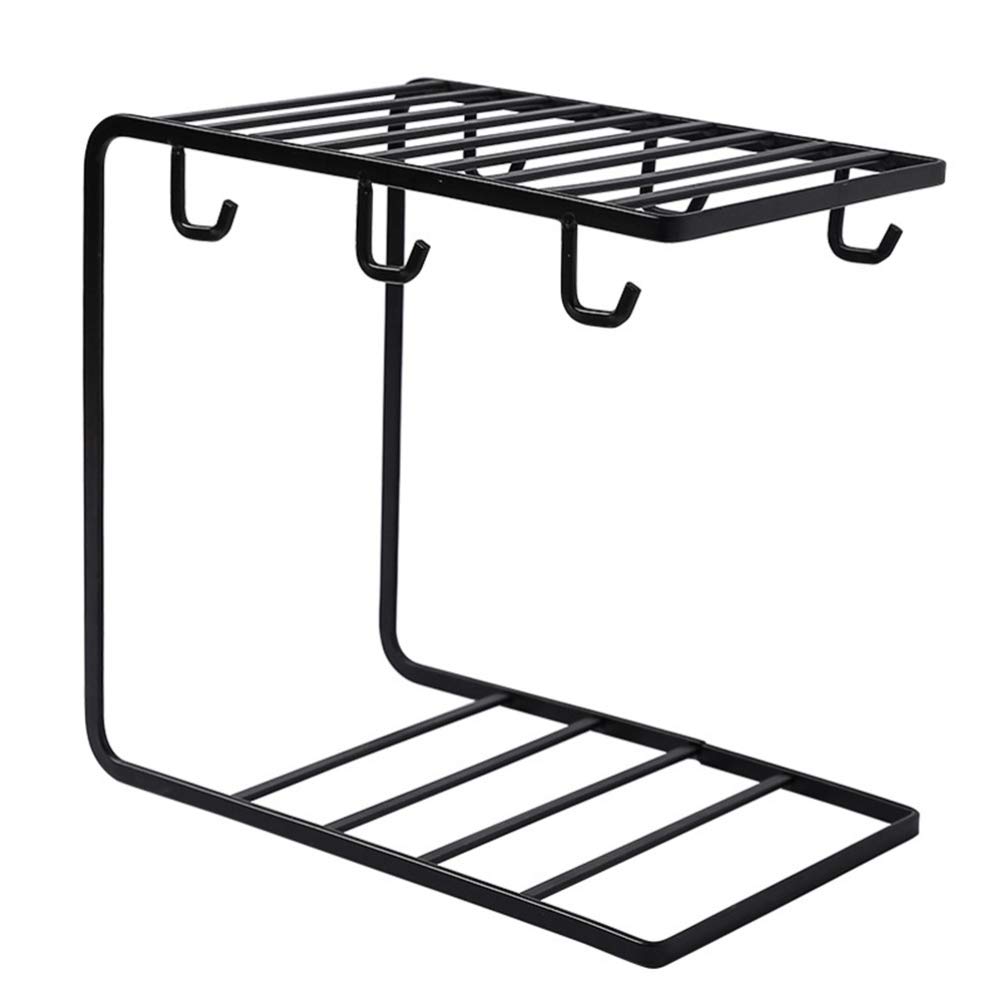 Hemoton 1pc Kitchen Organizing Coffee Cup Stand Decoration for Home Coffe Cup Holder Home Décor Cup Storage Rack Cup Holder for Home Iron Art Cup Holder Japanese-Style Display Stand Mug