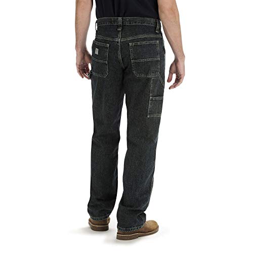 Lee Men's Big-Tall Custom Fit Carpenter Jean, Quartz Stone, 46W x 30L