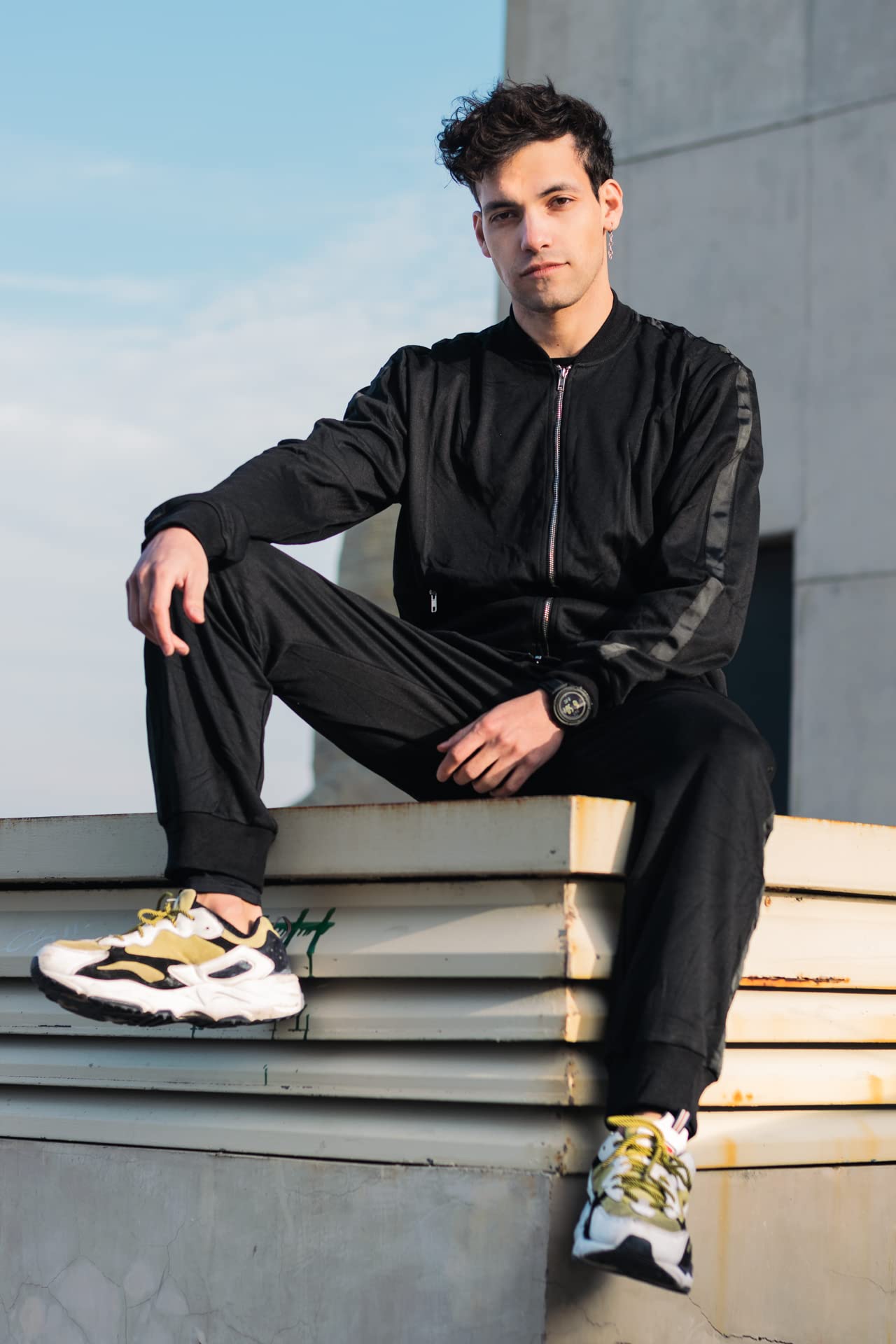 COOFANDY Men's Tracksuit 2 Piece Full Zip Athletic Sweatsuits Casual Running Jogging Sport Suit Sets