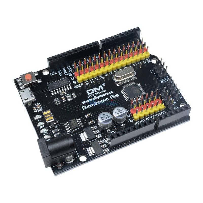 Duemilanove Plus Development Board CH340G ATmega328P Microcontroller Board FT232 I/O Micro Shiled Module for Arduino with Cable