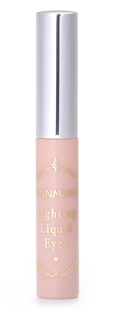 CANMAKE Lighting Liquid Eyes, Rouge Makeup with Serum, 0.14 oz (4.0 g) (01 Chandelier Beige)