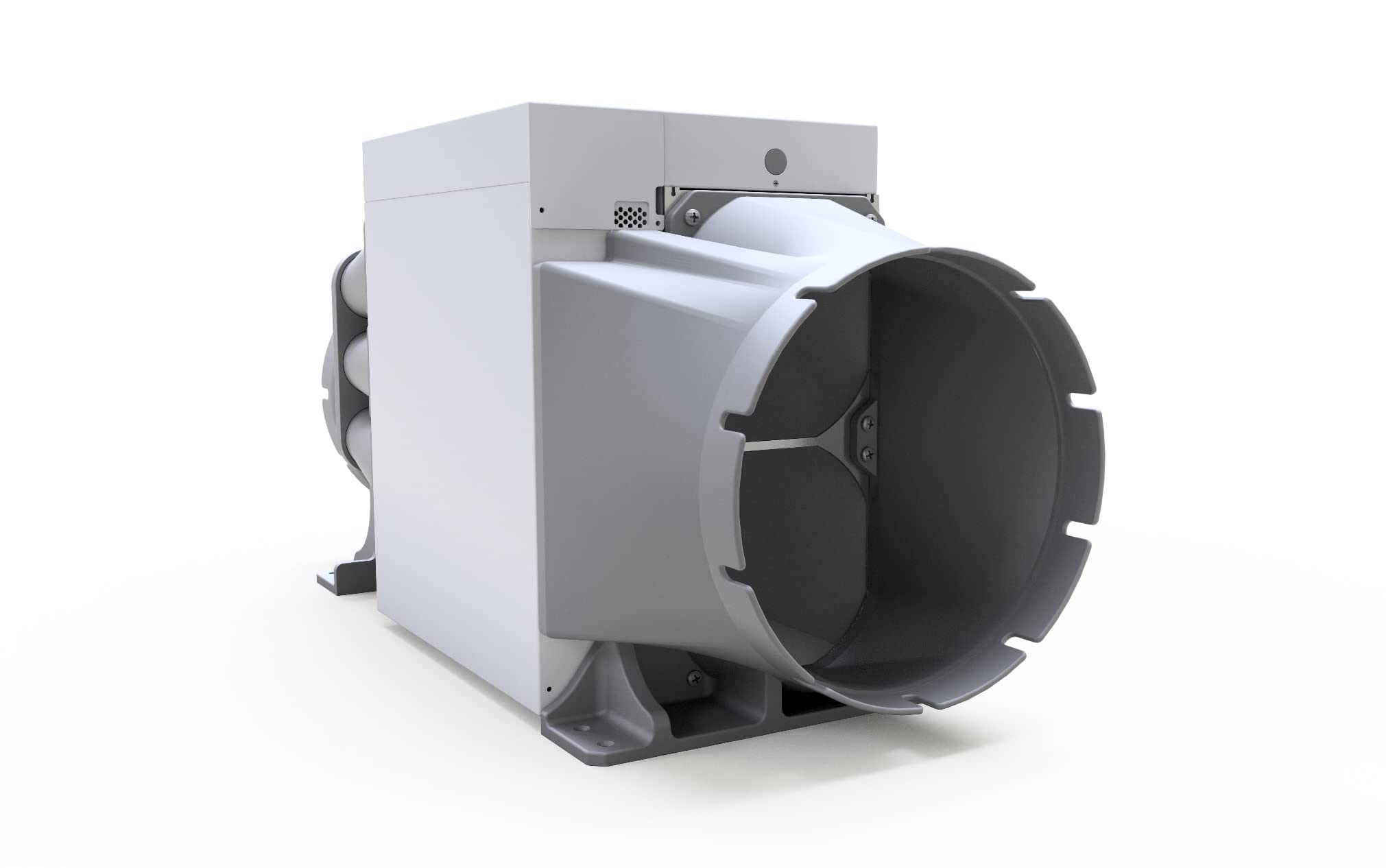 Deluxe Cryptocurrency Cooling Kit with PSU Cooling with 3-1/2" (90mm) Spacing for HS3, KA3 & K7 Asic's