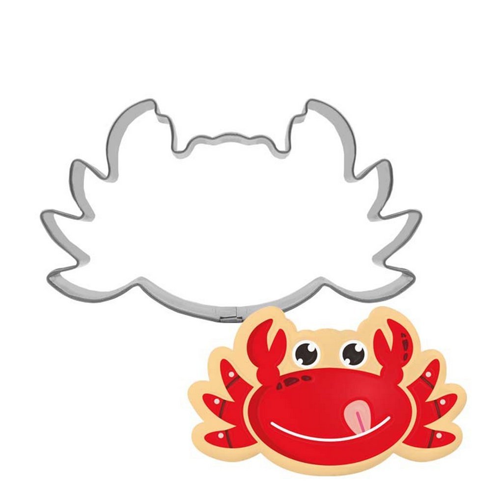 Crab Cookie Cutter - Food Grade Stainless Steel