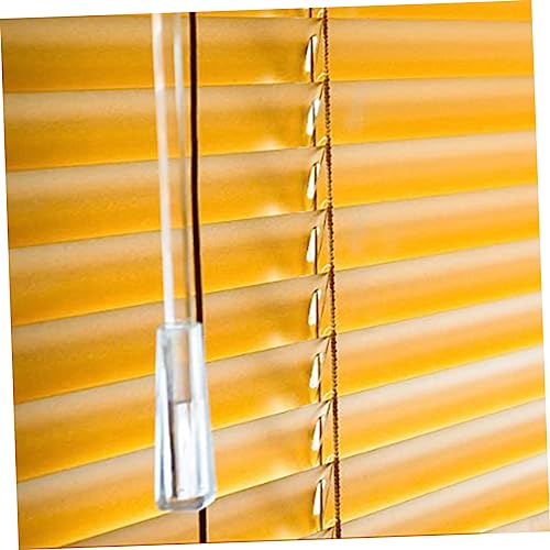 EXCEART 1 set Curtain rod accessories blind replacement handle curtain rod hanger plastic wand tip hook clear hangers clear curtains transparent curtains drapery wand handle wand caps hook