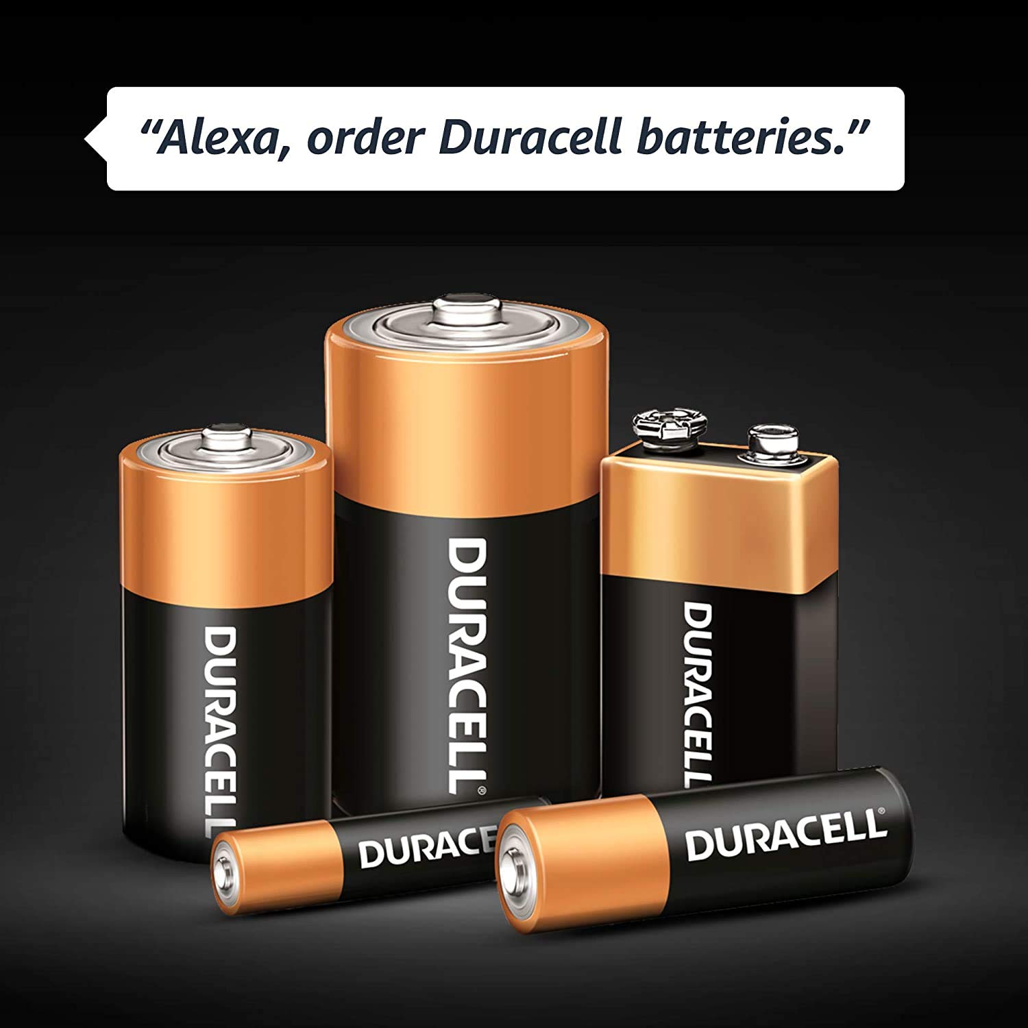Duracell - CopperTop AA Alkaline Batteries, Long Lasting, All-Purpose Double A Battery for Household and Business – 72 Count