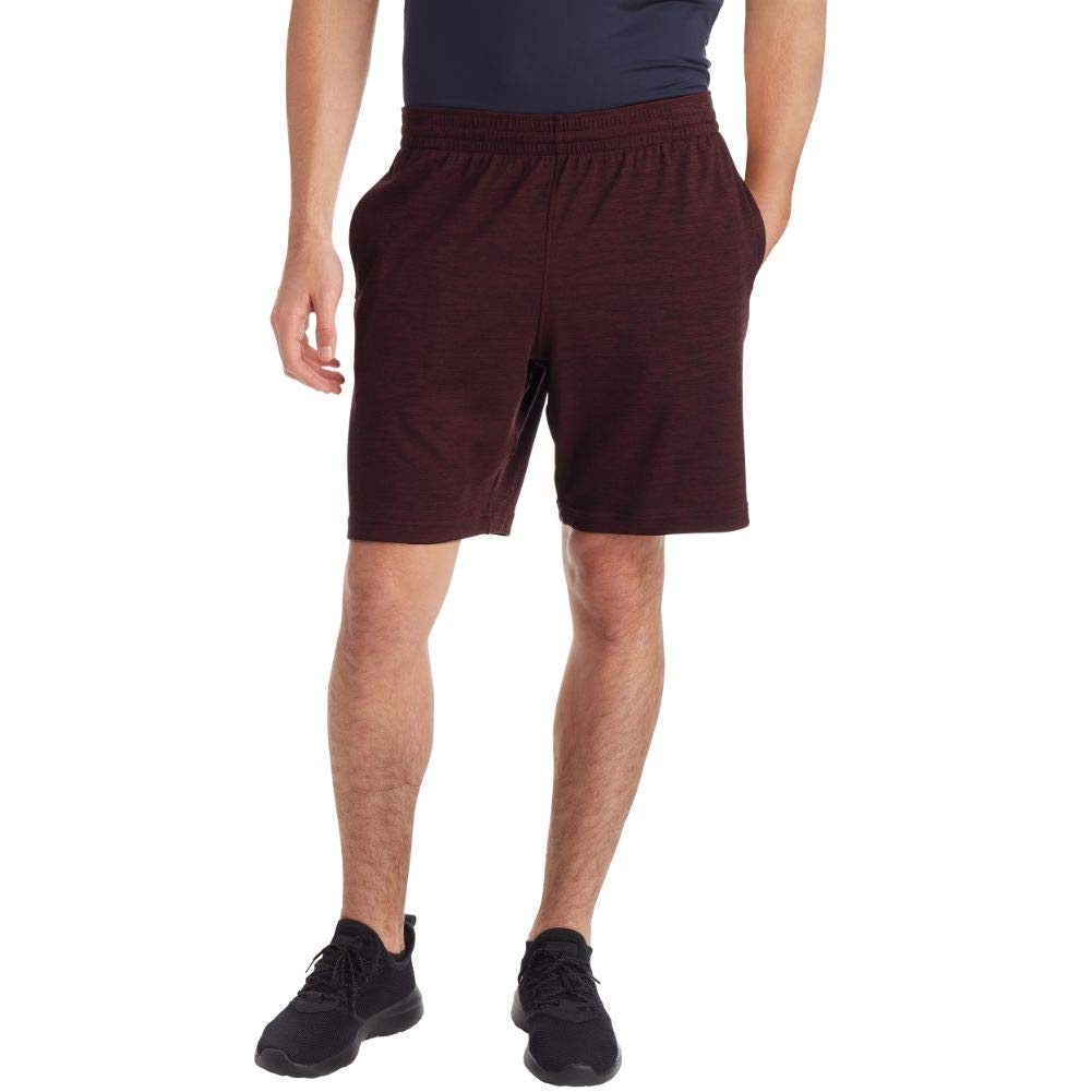 C9 Champion Men's Gym Short-9" Inseam, Rich Maroon Heather, XL